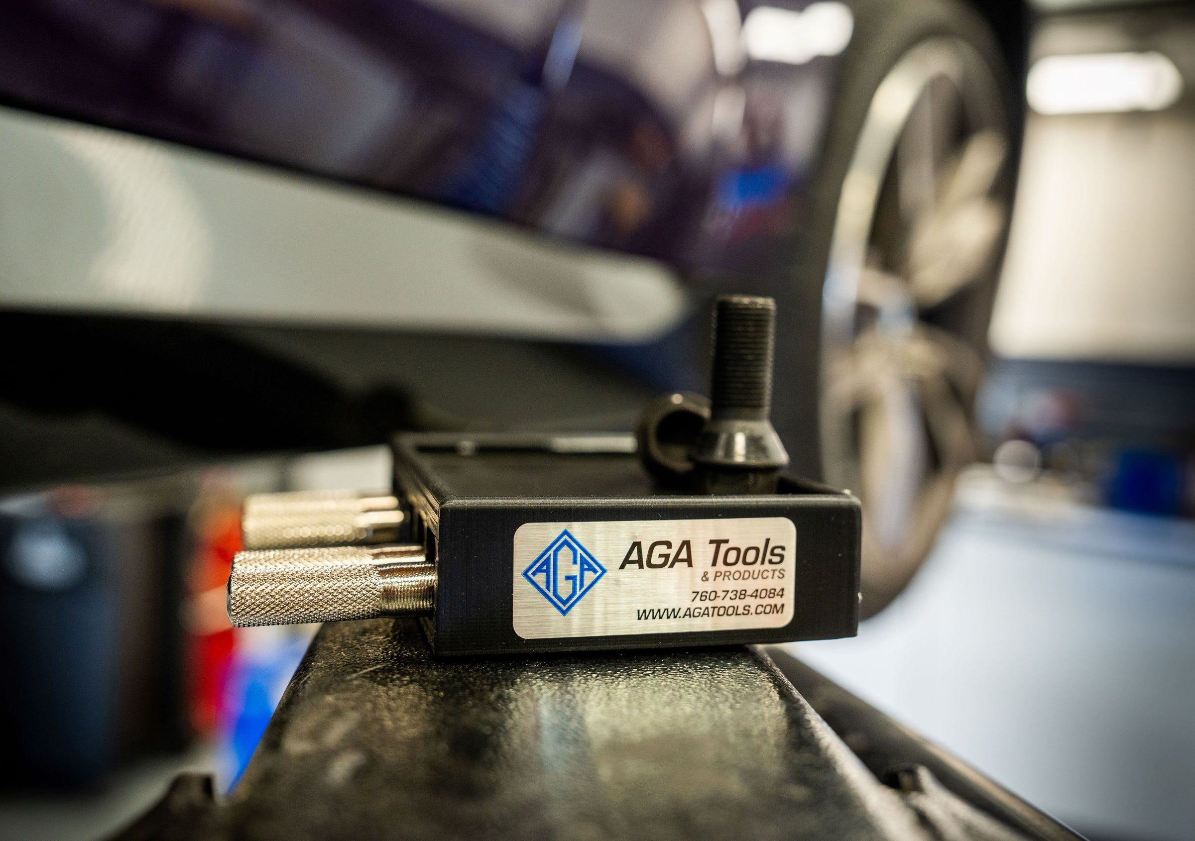 Wheel Guide Stud Holder — AGA Tools
