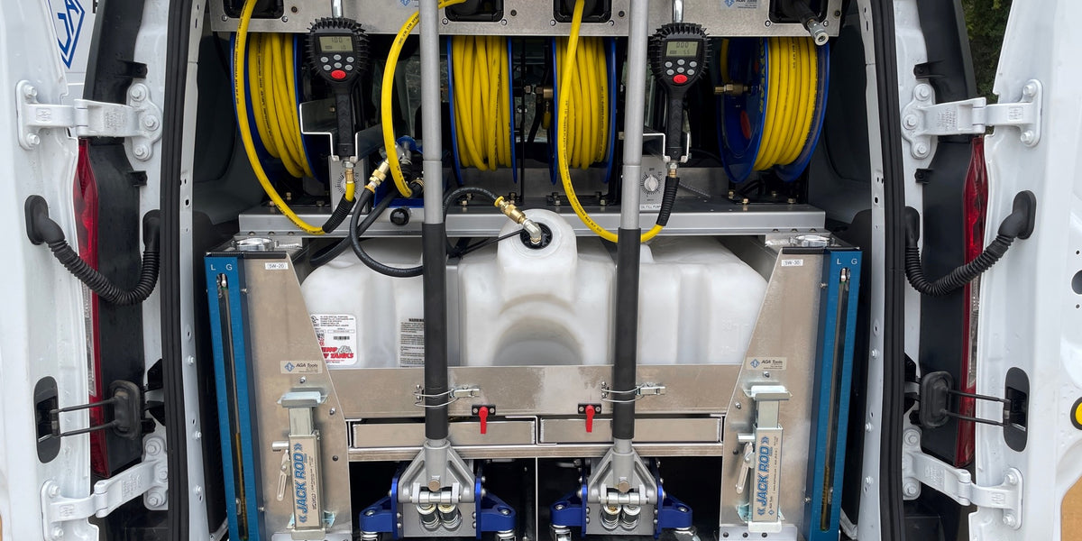 Compact Mobile Van Oil System — AGA Tools